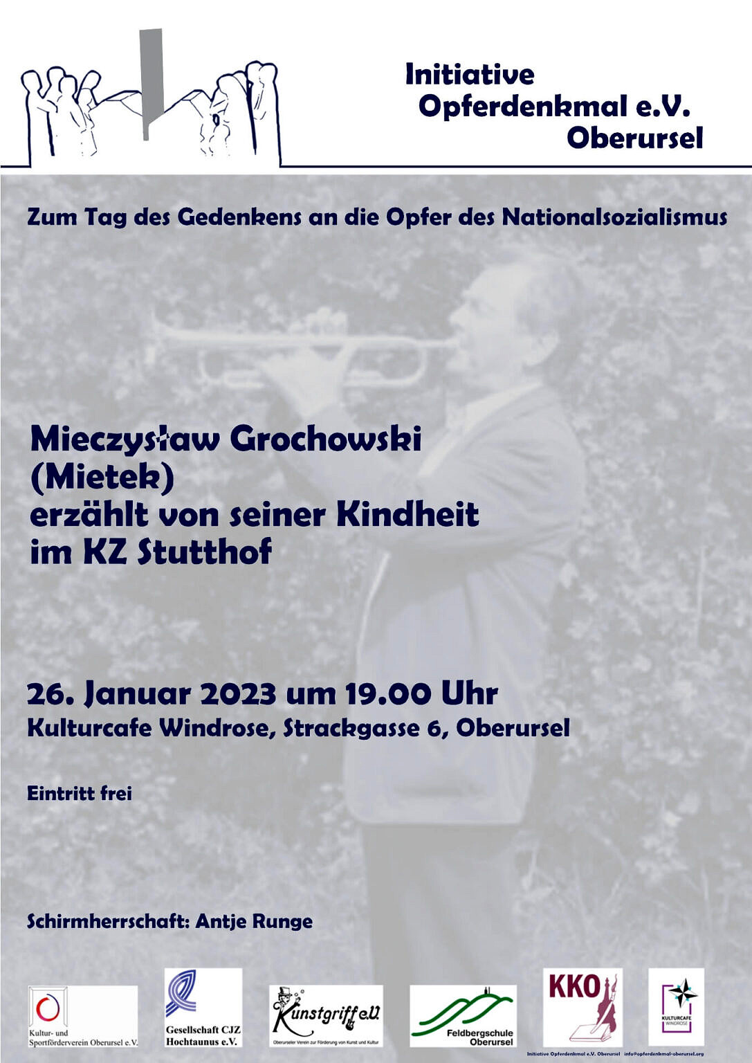 Gedenkveranstaltung zur Befreiung von Auschwitz – 26.01.2023 | Initiative Opferdenkmal e. V.